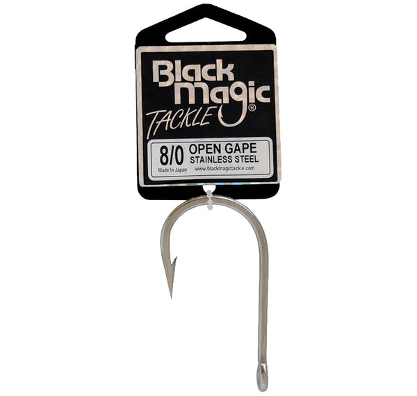 Black Magic Open Gape Game Hook - Fergo's Tackle World
